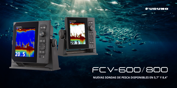 Descubre las nuevas sondas de pesca FCV-600 y FCV-800